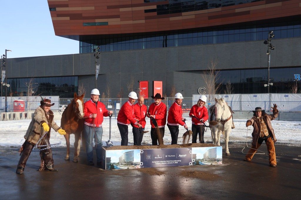 First hotel to be built on Stampede Park officially begins construction ...
